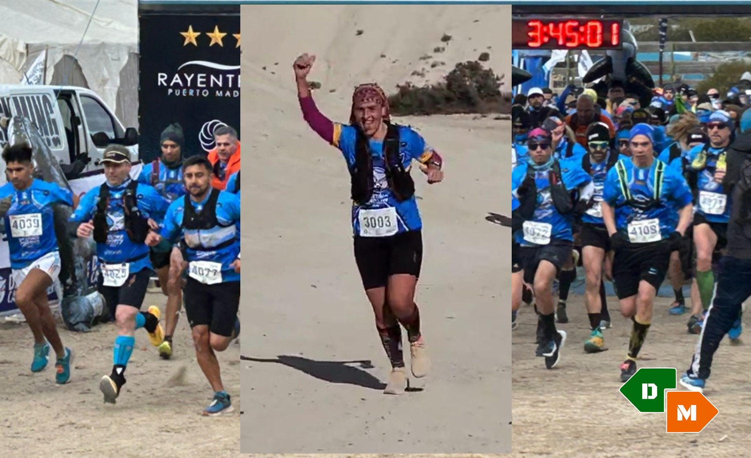 Alina Orellana se destacó en Trail Run "Destino Madryn" - Depormaniacos